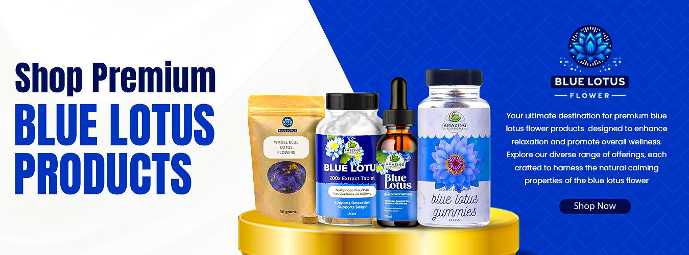 Blue Lotus Flower | Premium Blue Lotus Products for Relaxation and Wel